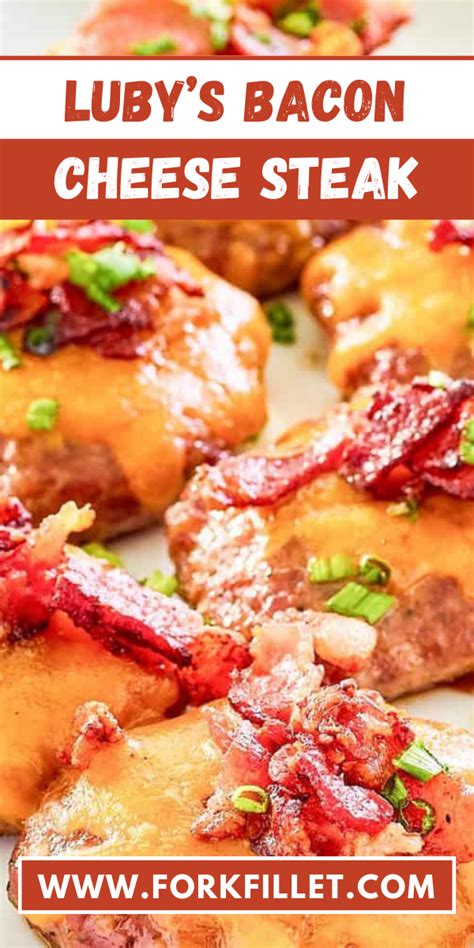 Lubys Bacon Cheese Steak Recipe Recept In 2024