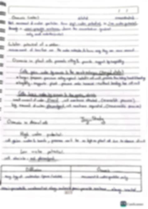 SOLUTION Igcse Biology Movement Ch Studypool