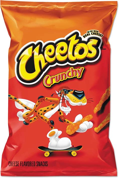 Cheetos Cheese Flavored Snacks Crunchy 2 Ounce Pack Of