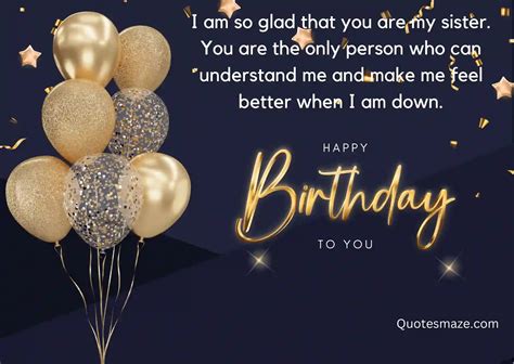Happy Birthday Sister Quotes From Sister