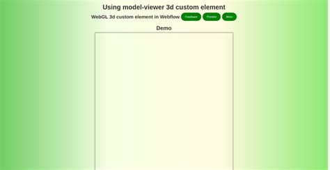 How To Make A Website Like 3d Model Viewer Component