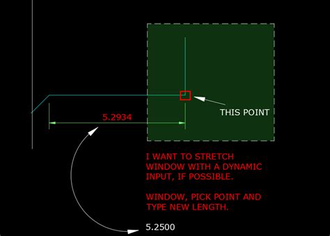 solved dynamic input command autodesk community