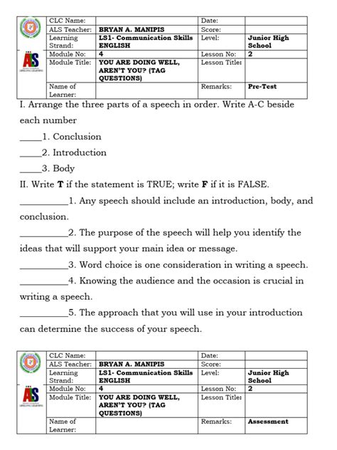 Ls 1 Module 4 Lesson 2 English Pdf Learning Social Media