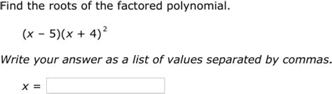 IXL Find The Roots Of Factored Polynomials Precalculus Practice