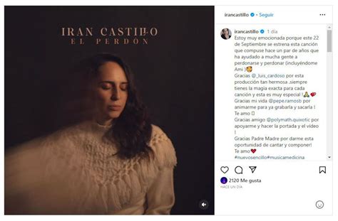 Irán Castillo Promociona El Estreno De Su Nueva Canción ¿cómo Ha Sido