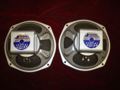 2 Matched Vintage 1960s Jensen 8 Woofers~speakers~p8rs 170260078