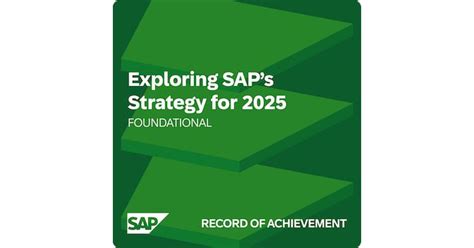 Sue Fye Allen Wong On Linkedin Exploring Saps Strategy For 2025 Record Of Achievement Was