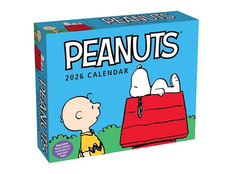 Peanuts® 2026 Day To Day Calendar 9781524898427 Peanuts