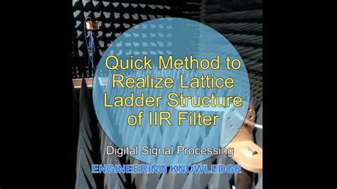 Quick Method To Realize Lattice Ladder Structure For Iir Filter Youtube Quick Method To Realize Lattice Ladder Structure For Iir Filter Youtube