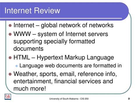 Ppt Cis 250 Advanced Computer Applications Powerpoint Presentation