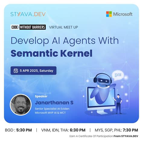 Styavadev Aiagents Semantickernel Aicommunity Microsoftmvp