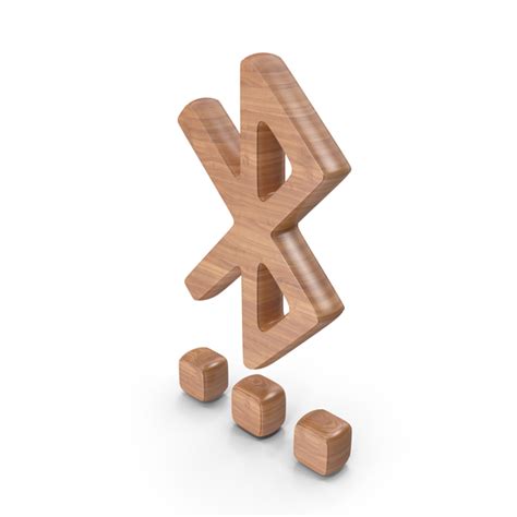 Wooden Bluetooth Settings Symbol PNG Images PSDs For Download PixelSquid S A