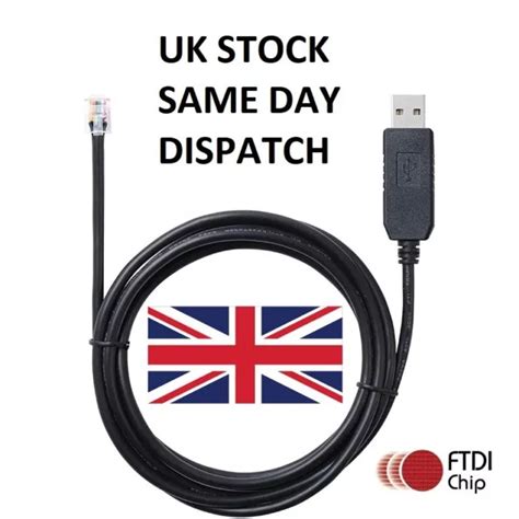 Usb Ftdi Programming Cable Tait 8000 9000 Tm8110 Tm8115 Tm8200 T S8107 Tm9300 £15 95 Picclick Uk
