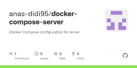 GitHub Anas Didi95 Docker Compose Server Docker Compose