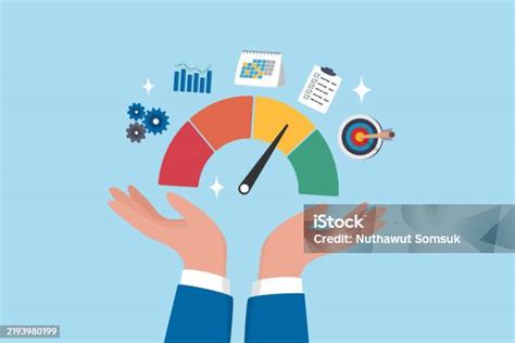 Kpi 핵심 성과 지표 성공 벤치 마크 또는 목표 달성 측정 메트릭 또는 비교 표준 우승 대상 대시 보드 개념 Kpi 성과