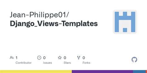 Github Jean Philippe01djangoviews Templates