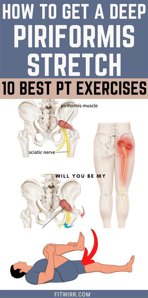 10 Piriformis Stretches For Sciatica Relief Piriformis Stretch