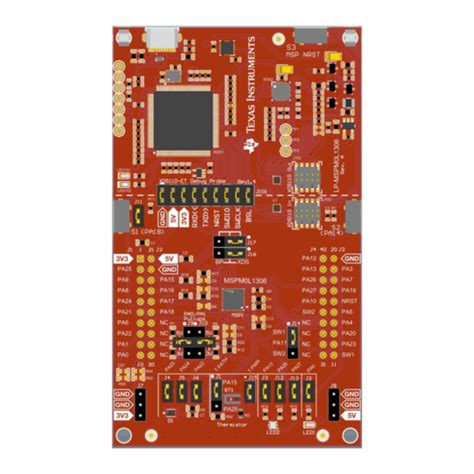 TEXAS INSTRUMENTS MSPM0L1306 USER MANUAL Pdf Download ManualsLib