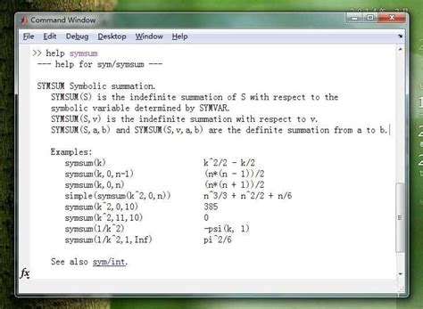 Matlab 无穷符号如何用matlab进行级数或数列的符号求和matlab符号求和指令分享 Csdn博客