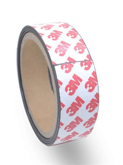 자기 접착식 소프트 마그네틱 스트립 고무 자석 테이프 61 102 122 1515 2015 3015mm 폭 10mm 15mm 30mm