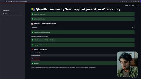 Ahmed Sheikh On Linkedin Ai Rag Nextgentech Streamlit Langchain