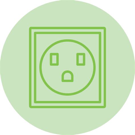 Wall Socket Vector Icon 17197338 Vector Art At Vecteezy