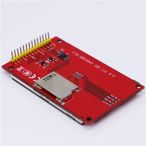 2 8inch Tft Lcd Display Touch Panel Spi Serial 240 320 Ili9341 5v 3 3v Stm32 Led Displays