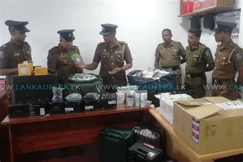 එතෙරින් ගෙනා භාණ්ඩ සොරා ගත් තුනක් මාට්ටු Lankadeepa Online