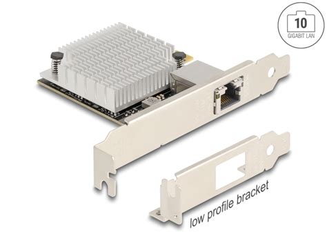 Delock Products 90758 Delock PCI Express X4 Networking Card 10 Gigabit LAN 1 X RJ45 AQC107S