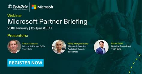 tech data apac on linkedin join us for the microsoft monthly partner