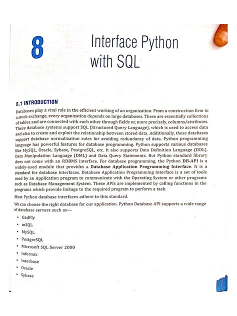 Preeti Arora Chapter8 Second Year Python With My Sql Pdf