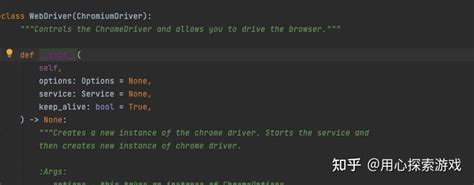 Selenium Driver参数报错怎么办 知乎