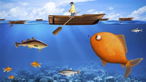 GOLDFISH ATE 16 BOATS AND DID NOT GET ENOUGH Tasty Blue Gameplay
