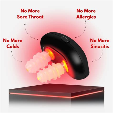 Cold And Congestion Relief With Red Light Nomore® Colds