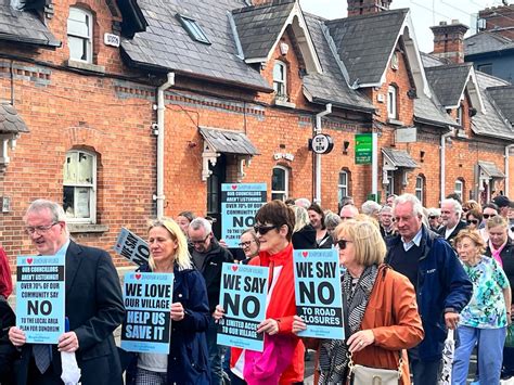 Dundrum Residents March Over Council Plans To Close Access Routes The Irish Times