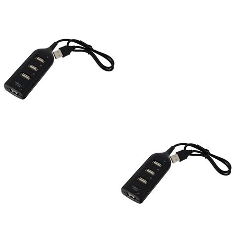 Unbranded 2 Pcs Usb Hub Practical Usb Divider Usb 20 Expander Hub Usb
