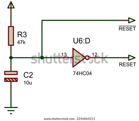 Electrical Circuit Resistor Capacitor Logic Element Stock Illustration 2246864211 Shutterstock
