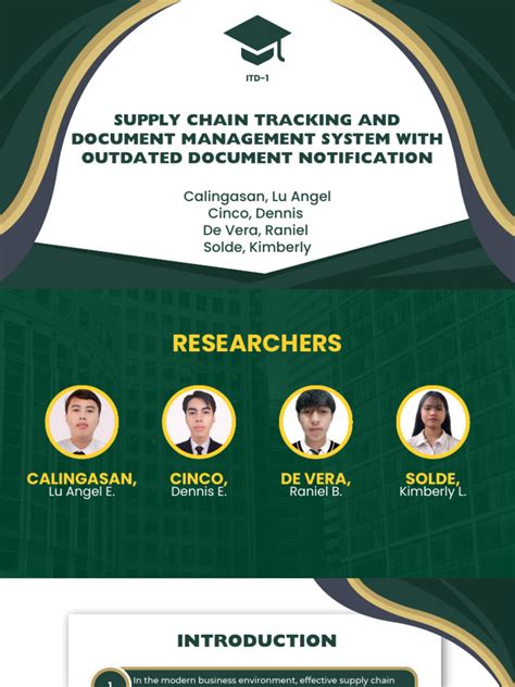 Supply Chain Tracking And Document Management System With Outdated Document Notification Pdf