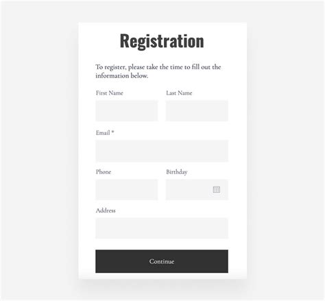 Effective Contact Form Design Templates And Examples