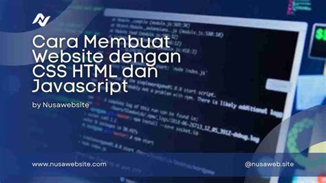 15 panduan membuat website html css javascript