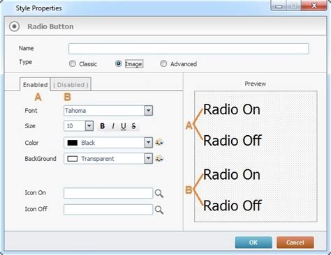 how to work with screens editing the style of a control editing and