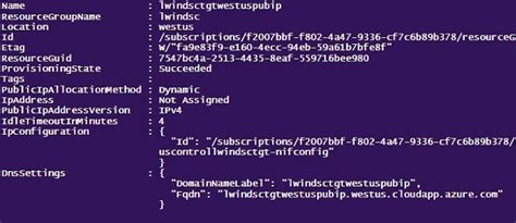 How To Alter The Public Ip Address Of An Azure Virtual Machine Scripting Blog Archived