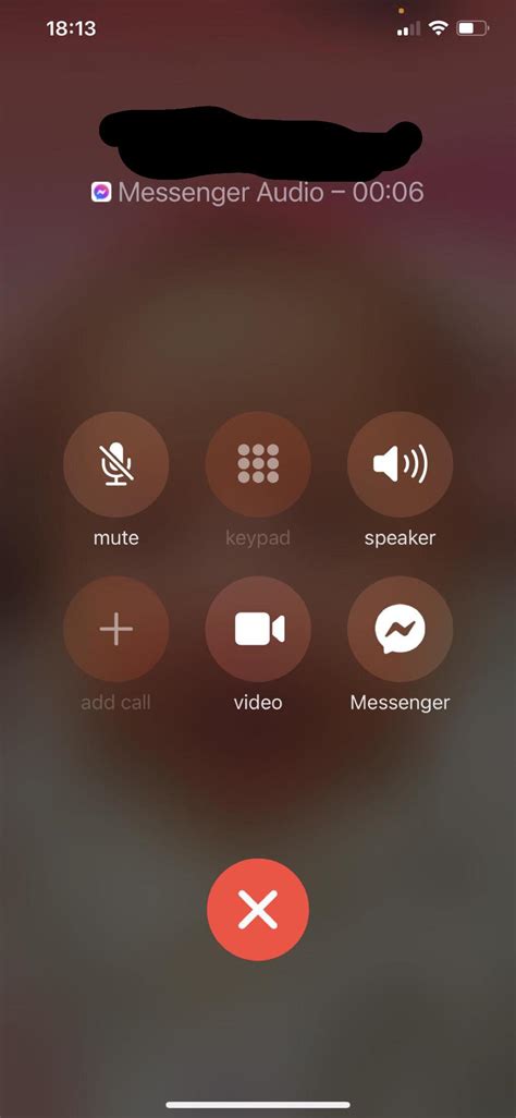 hide ongoing call r iphonehelp