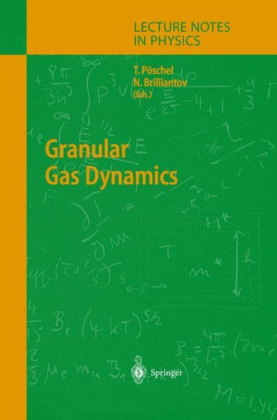 Granular Gas Dynamics Englisches Buch Bücherde