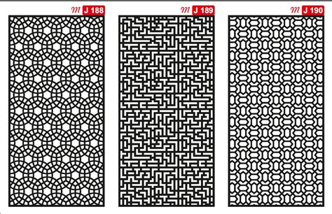 30 Geomatical Pattern For Cutting Wall Craft Digital Download Etsy