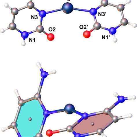Molecular Structures Of The Cation In A 2 And B Ag I Download