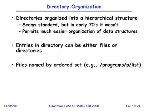 Cs162 Operating Systems And Systems Programming Lecture 19 File Systems Continued Distributed