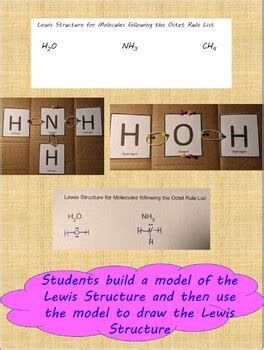Lewis Structure Lab Activity By Emerald City Science TpT