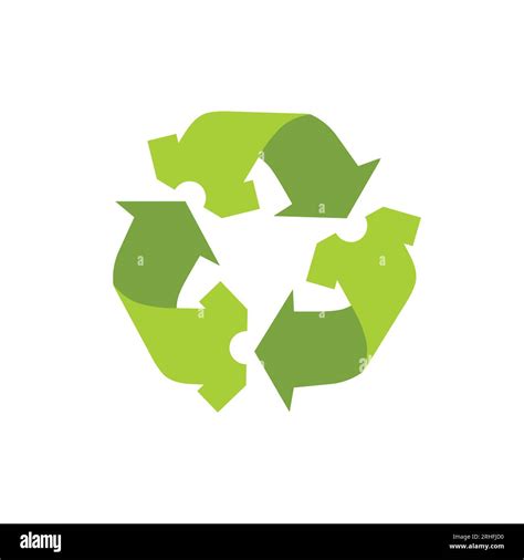 Clothes Recycle Icon Sustainable Fashion Logo Eco Friendly Concept Vector Illustration Stock