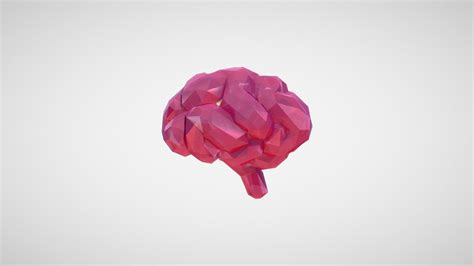 Crystal Ruby Brain Buy Royalty Free 3d Model By Tkkjee F072872 Sketchfab Store